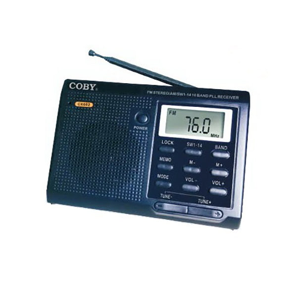 Coby AM / FM Radio Portable with Clock CX602 Price in Lebanon – Mobileleb