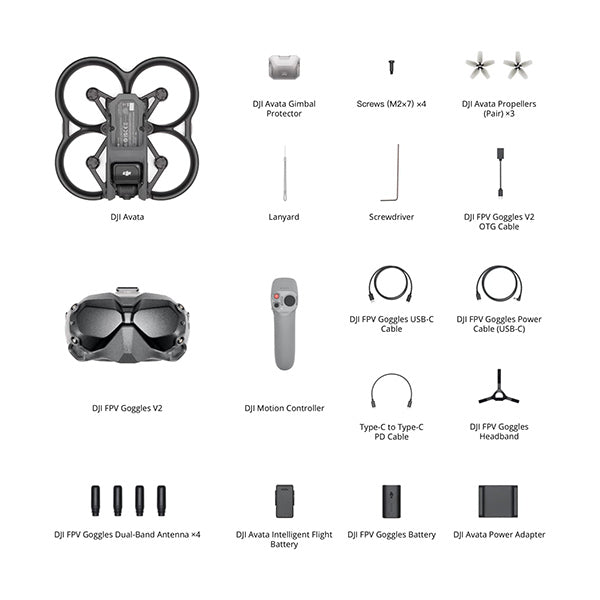 DJI Avata Fly Smart Combo (DJI FPV Goggles V2) Price In Lebanon – Mobileleb