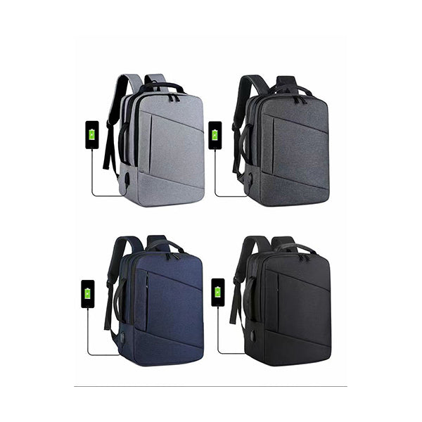 Laptop Backpack With USB Charging Port 15 Inches L130 Price in Lebanon ...