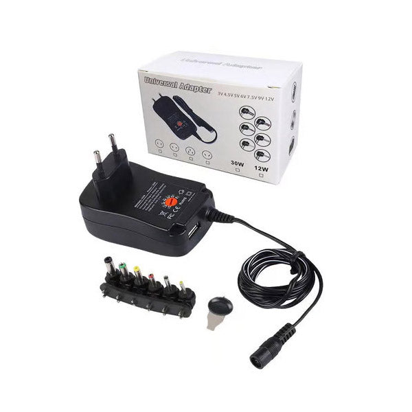 Hay-power Universal Adapter Adjustable AC to DC 30W Price Lebanon ...