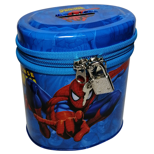 Cylindrical Money Box - Spider-man-CIRC Best Price in Lebanon – Mobileleb