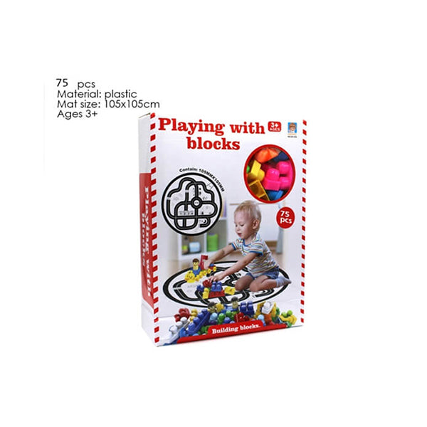 Playing Blocks with Kids Mat Babies Toy - 14107 Price in Lebanon ...