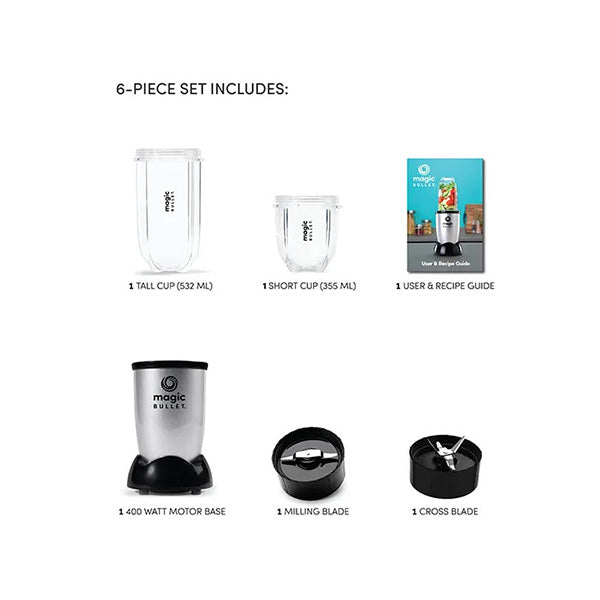 Original Magic Bullet Blender 400W 6Pcs - MB4-061 Price in Lebanon ...