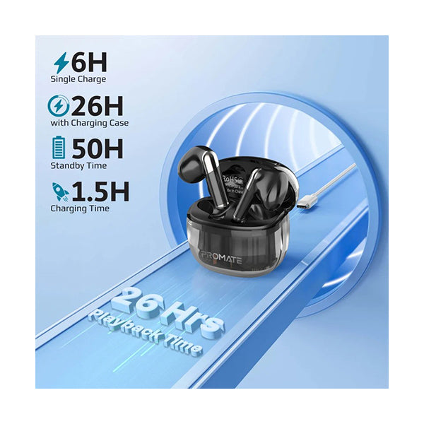 Promate TransPods Transparent Earbuds TRANSPODS Price in Lebanon ...