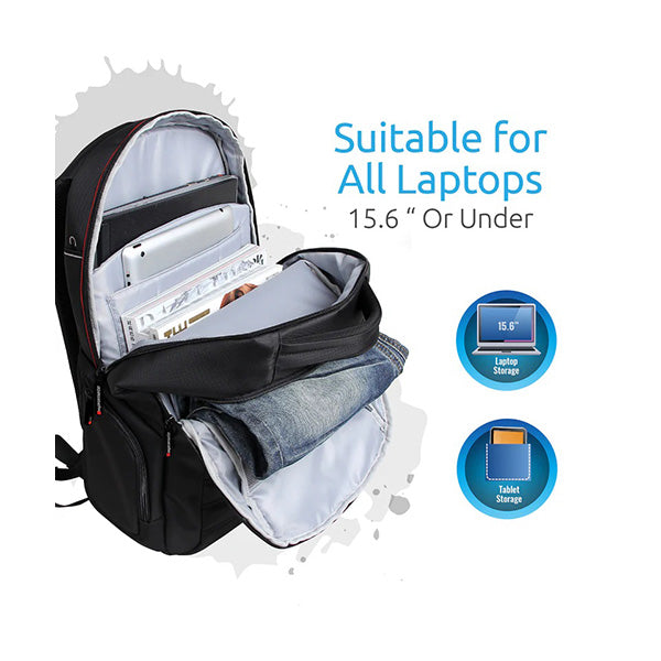 Promate, REBEL-BP, Laptop Backpack 15inch Price in Lebanon – Mobileleb