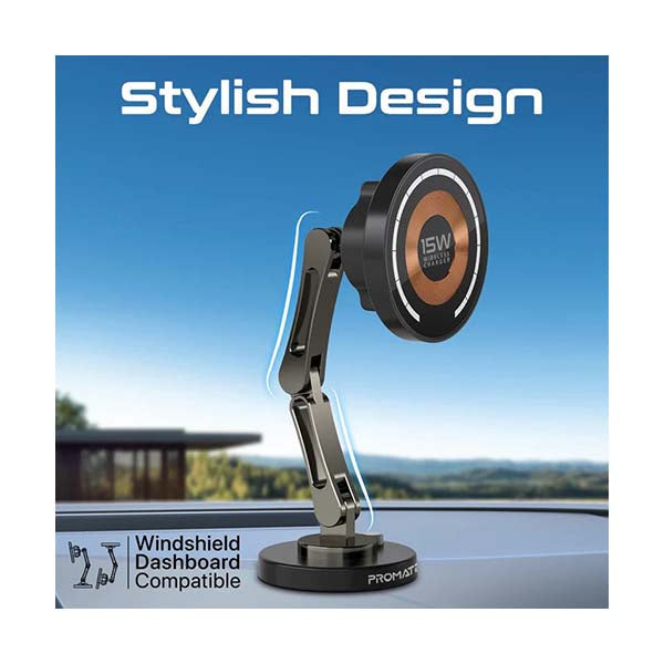Promate Magnus-Qi Magsafe Wireless Car Charger Price in Lebanon – Mobileleb