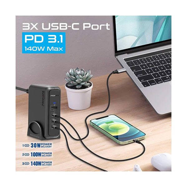 Promat, GaNPort-140W Charging Station PD 3.1 QC3.0 Price in Lebanon ...