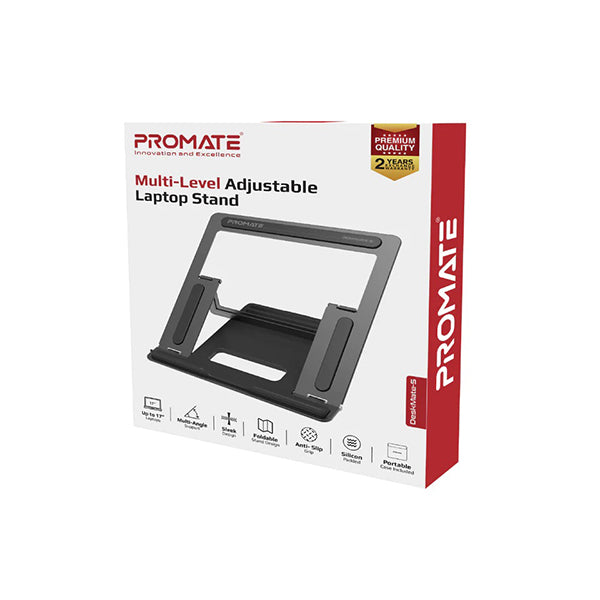 Promate DeskMate-5 Multi-Level Adjustable Laptop Stand Price Lebanon ...