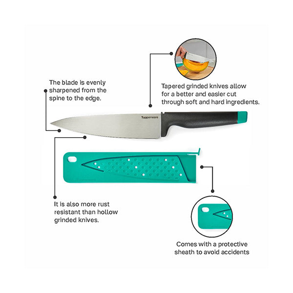Tupperware, A-Series Chef Knife - 266236 Price in Lebanon – Mobileleb
