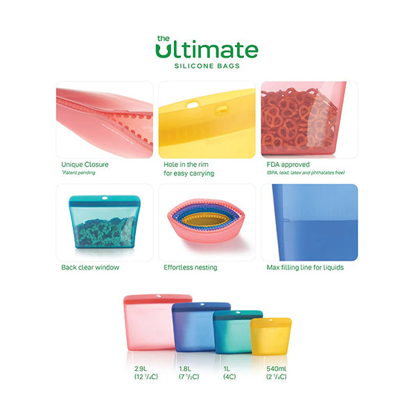 Tupperware, Ultimate Silicone Medium Bag - 271409 Price in Lebanon ...