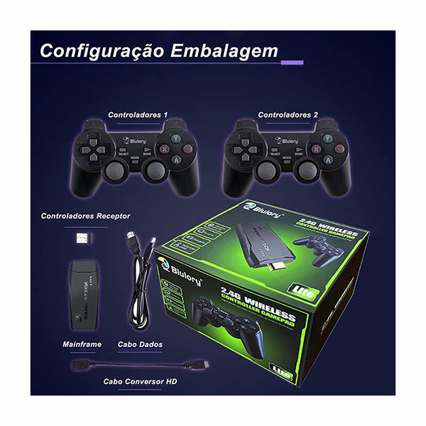 Blulory 4K Smart Video Game TV Stick Console Price In Lebanon – Mobileleb