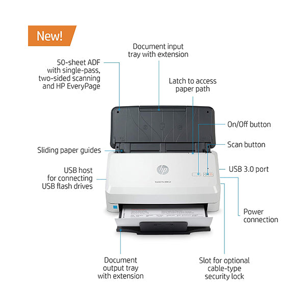 HP ScanJet Pro 3000s4 Sheet-Feed Scanner Price in Lebanon – Mobileleb