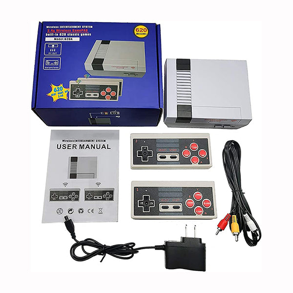 Retro Wireless Video Game Console 620 Games Price In Lebanon – Mobileleb