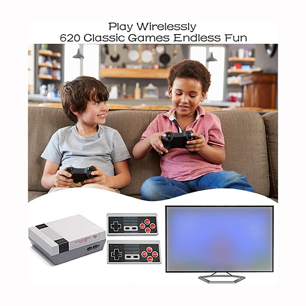 Retro Wireless Video Game Console 620 Games Price In Lebanon – Mobileleb