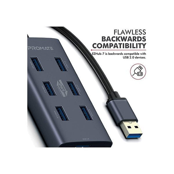 Promate EZHub-7 7-Port USB 3.0 Hub Price In Lebanon – Mobileleb