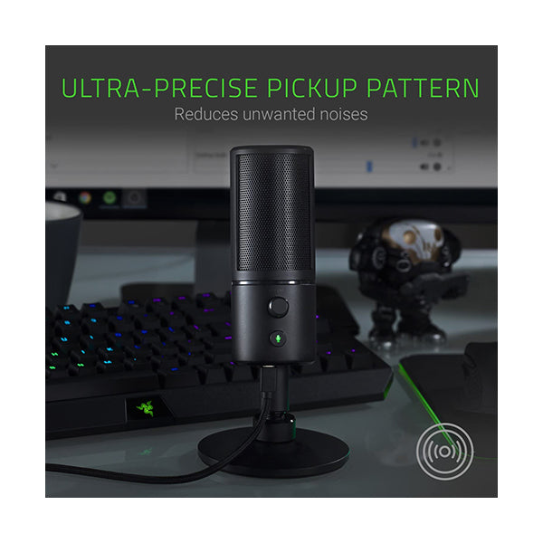 Seiren X Gaming Microphone Razer Seiren X B Streaming Microphone ...