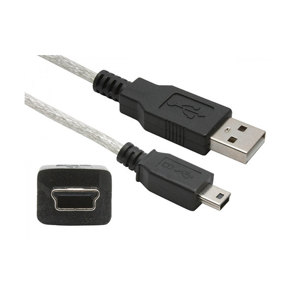 Sanyo CB24 5P USB-A Male To Mini B Charging Cable 1.5m Price Lebanon ...