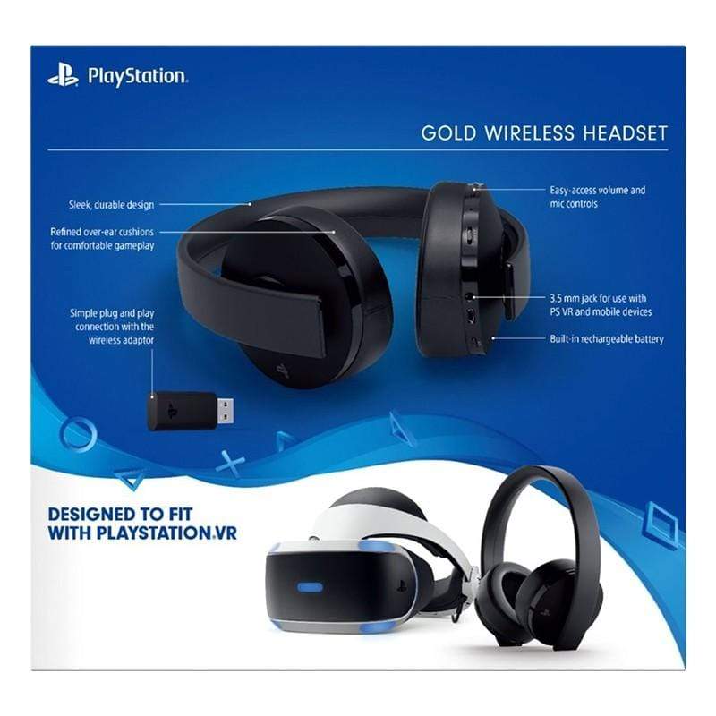 Playstation 4 Official Playstation 4 Gold Wireless Headset Top Playstation 4 Official Playstation 4 Gold Wireless Headset Top