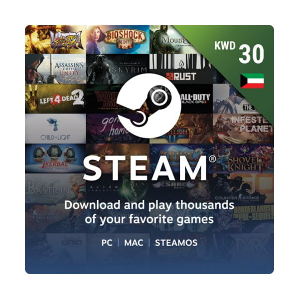 Kuwait Steam Wallets 30 KWD Price in Lebanon – Mobileleb