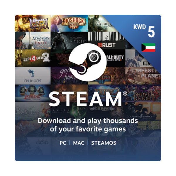 Kuwait Steam Wallets 5 KWD Price in Lebanon – Mobileleb