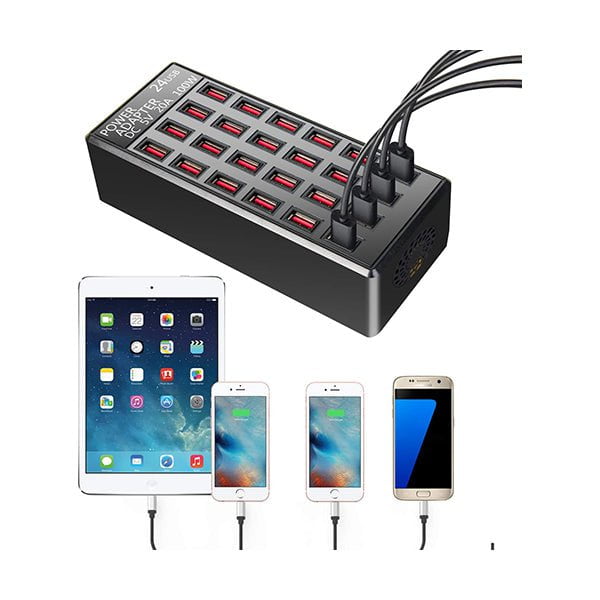 100w 24 Ports USB Fast Charging Station Best Price In Lebanon – Mobileleb